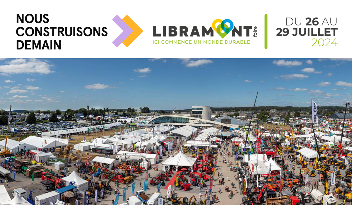 Rejoignez-nous à la Foire de Libramont - nousconstruisonsdemain.be