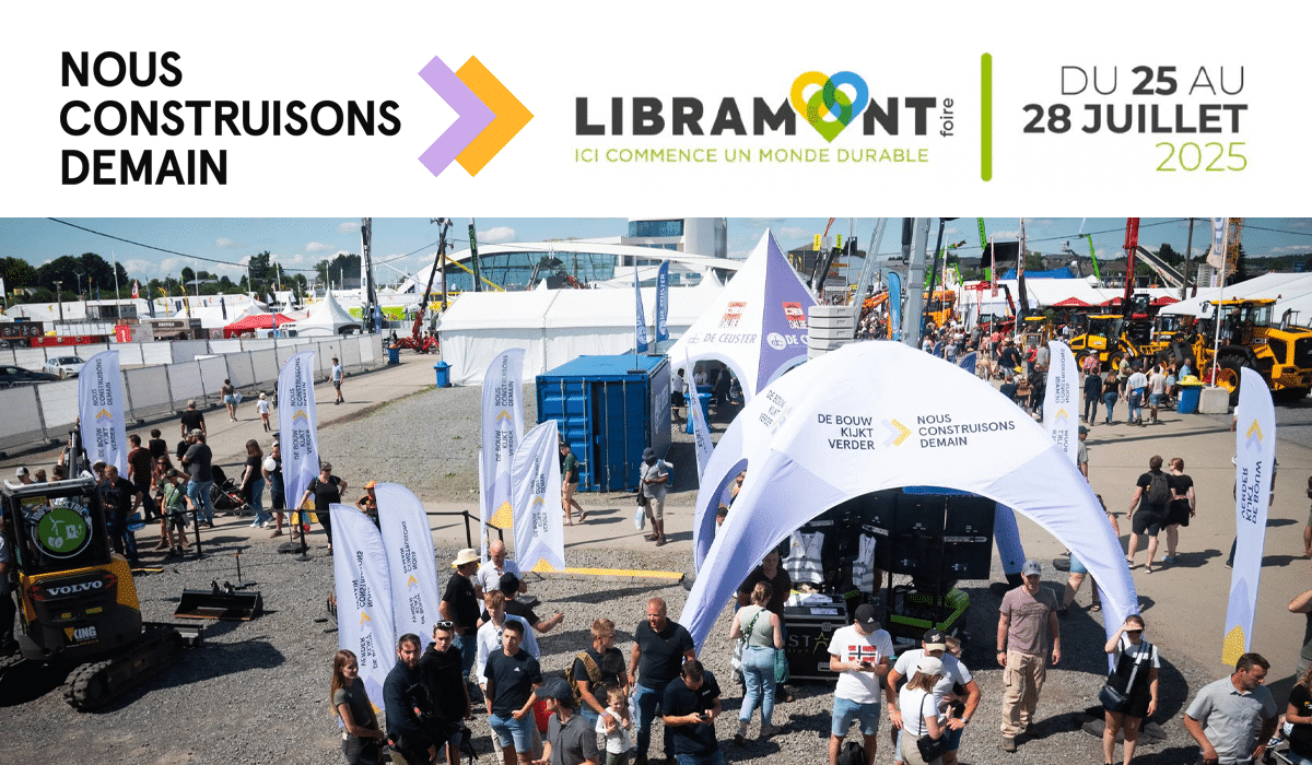 Rejoignez-nous à la Foire de Libramont - nousconstruisonsdemain.be